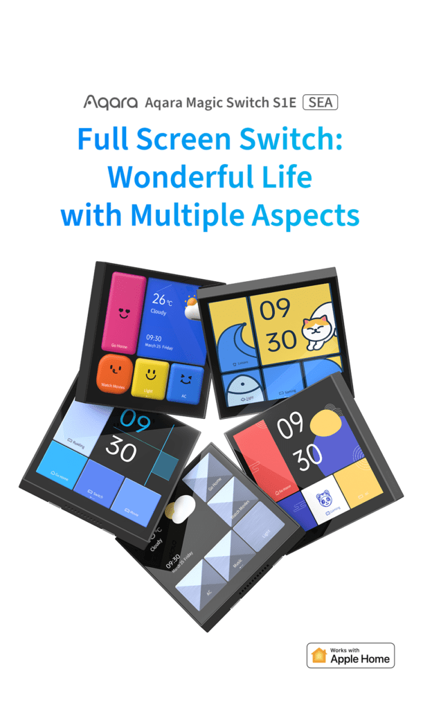 Aqara Magic Switch S1E Grey Edition – Smart Innovations – Aqara